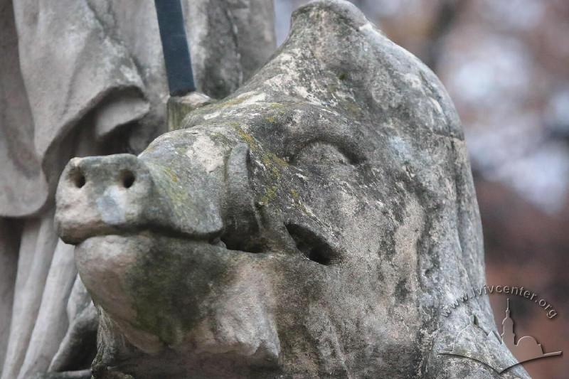 Fountain with sculpture figure of Adonis | Lviv Interactive